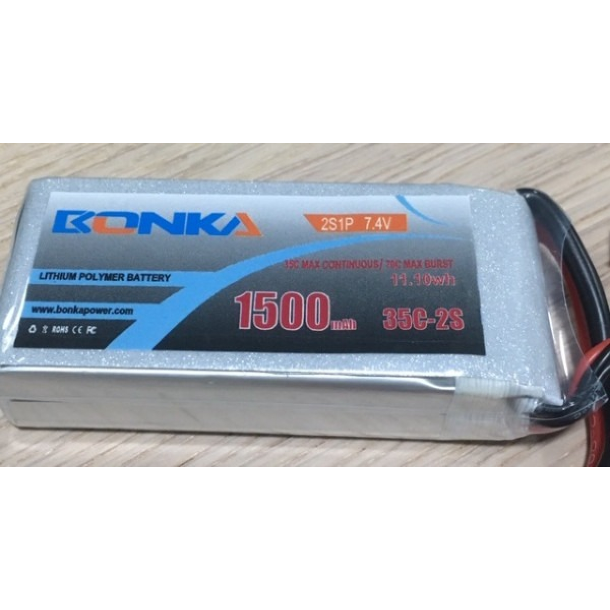 BONKA 22.2V 5200mAh 35C 6S Lithium Polymer Battery Pack - Engineerstoy.com