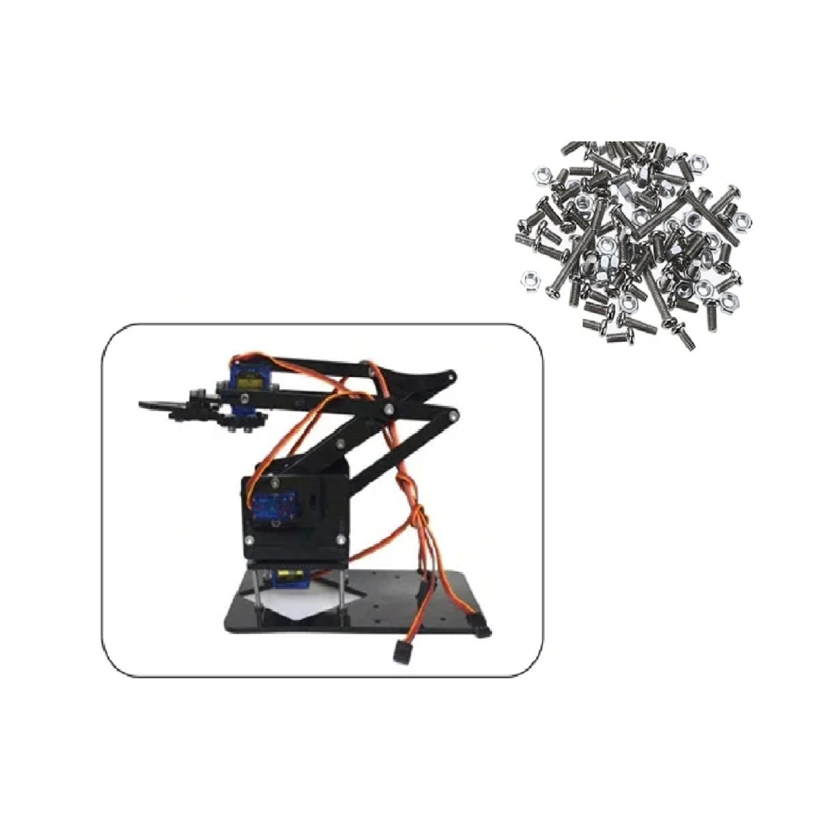 6 Leg Mechanical Walking Robot DIY Kit - Engineerstoy.com