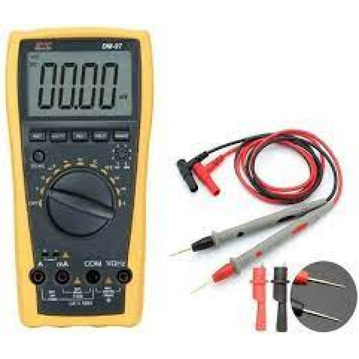 CHINA MULTIMETER DMM (YELLOW COLOR) - Engineerstoy.com